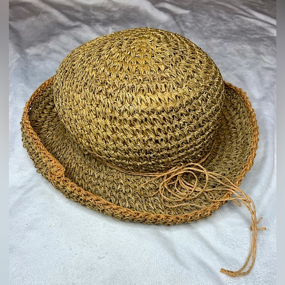 Dorfman Pacific | Accessories | 8s90s Vintage Dpc Raffia Straw Beach ...